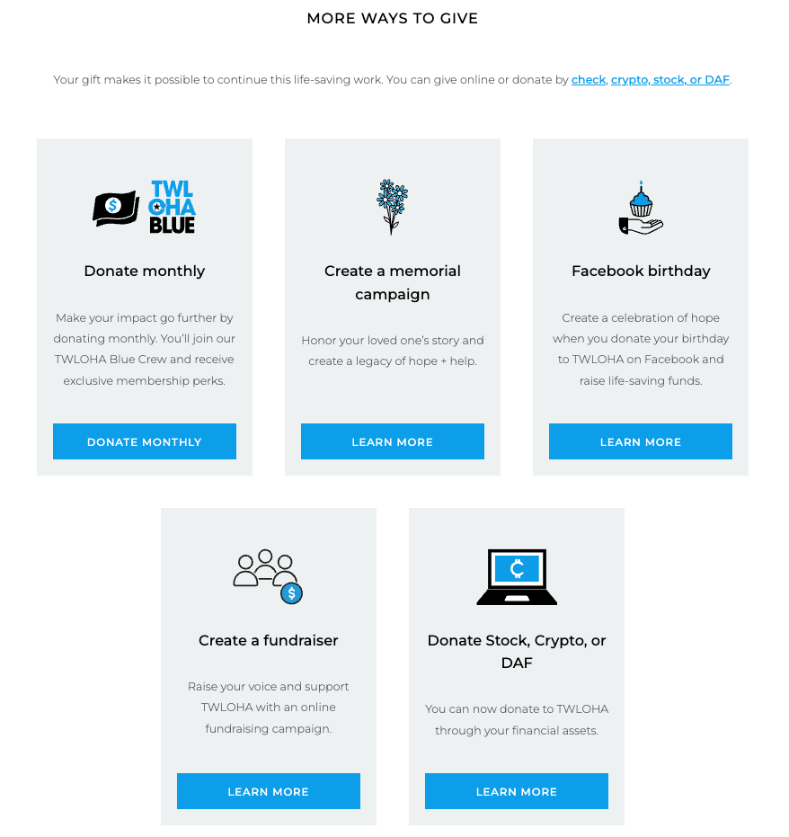 To Write Love On Her Arms empowers the next generation of donors with ...